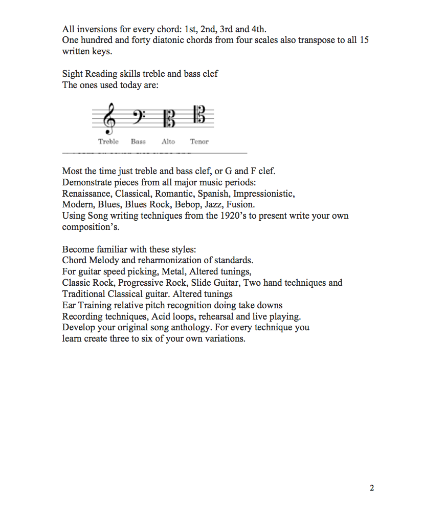 Vince Lauria Music » Requirements for Being A Professional Musician